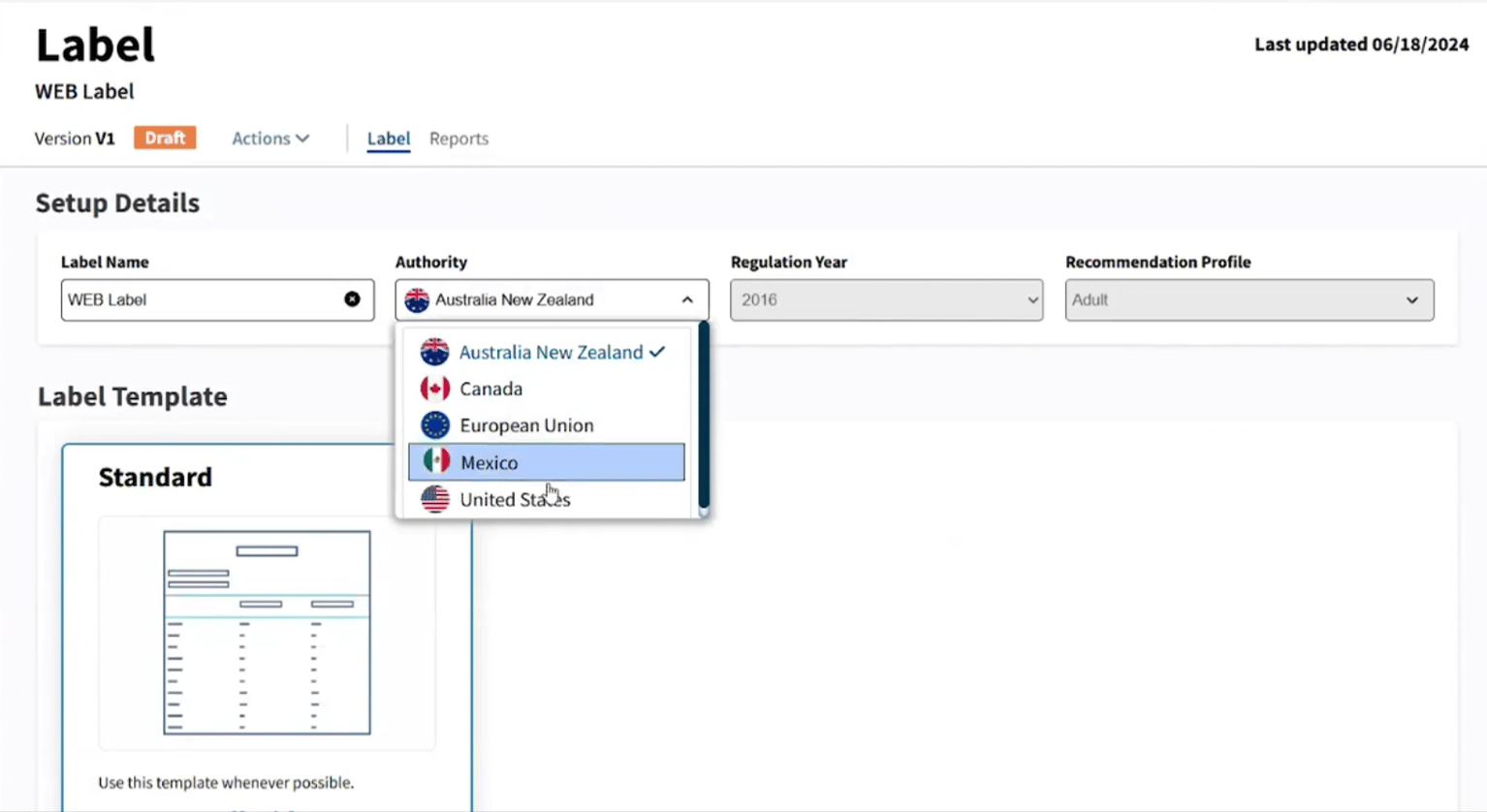 Spring 2024 Genesis Foods Release: Expanded International Label Formats