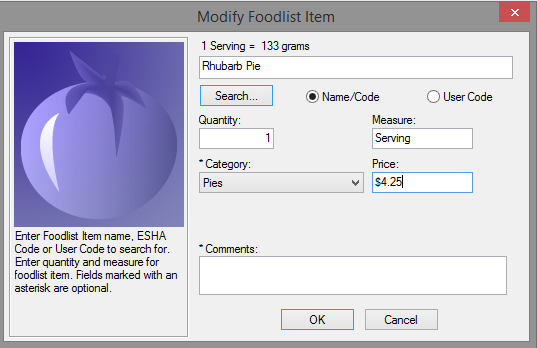 Using the Genesis Food Menu Report for Restaurant Menu Labeling | ESHA ...