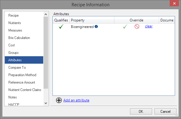 Using the Attributes Feature in Genesis R&D for Tracking BE Material ...