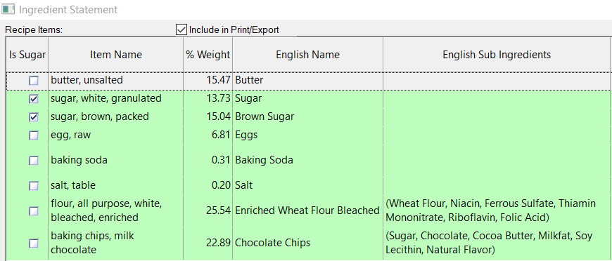 CFIA Sugars-based Ingredients Definition and How to Comply Using ...