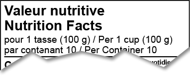 Displaying Your Serving Size Using a Common Household Measure in ...