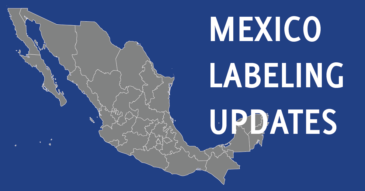 Overview of Mexico's Front-of-Pack and Nutrition Labeling Regulation ...